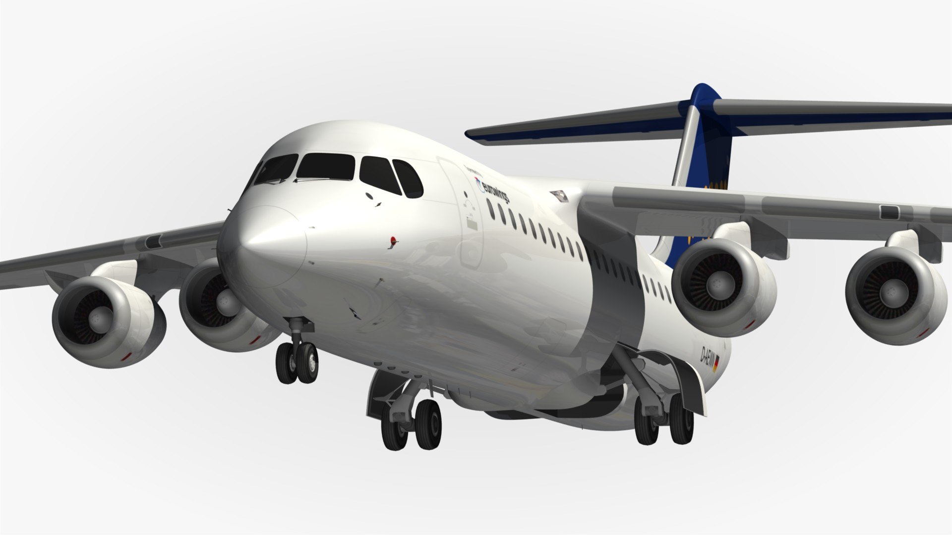 3d model bae eurowings