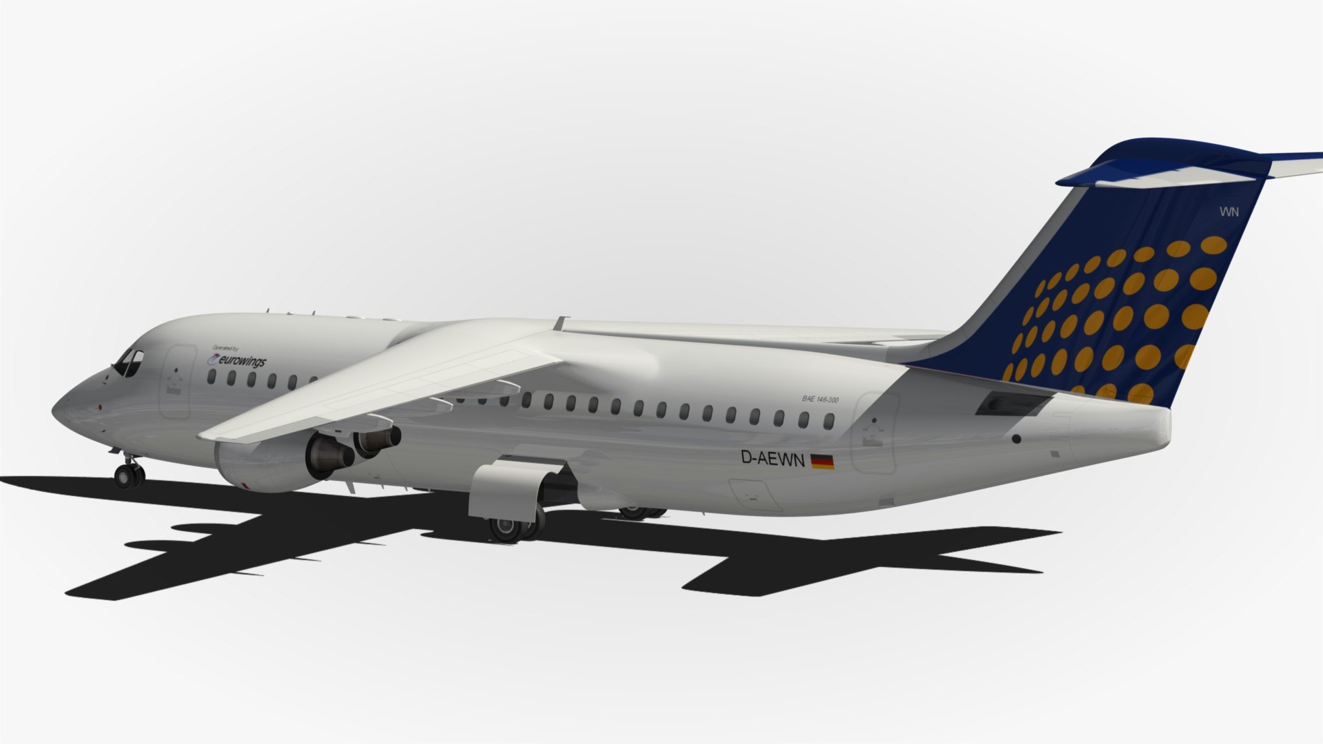 3d model bae eurowings