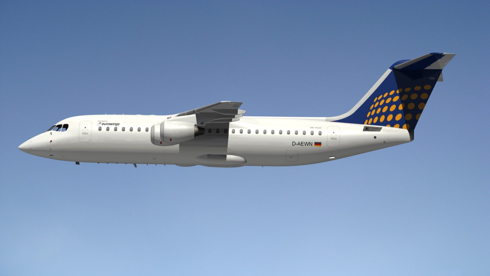3d model bae eurowings