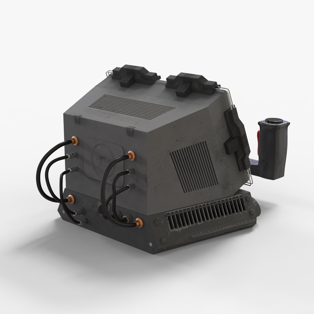Sci Fi Console Technology Model - TurboSquid 1261289
