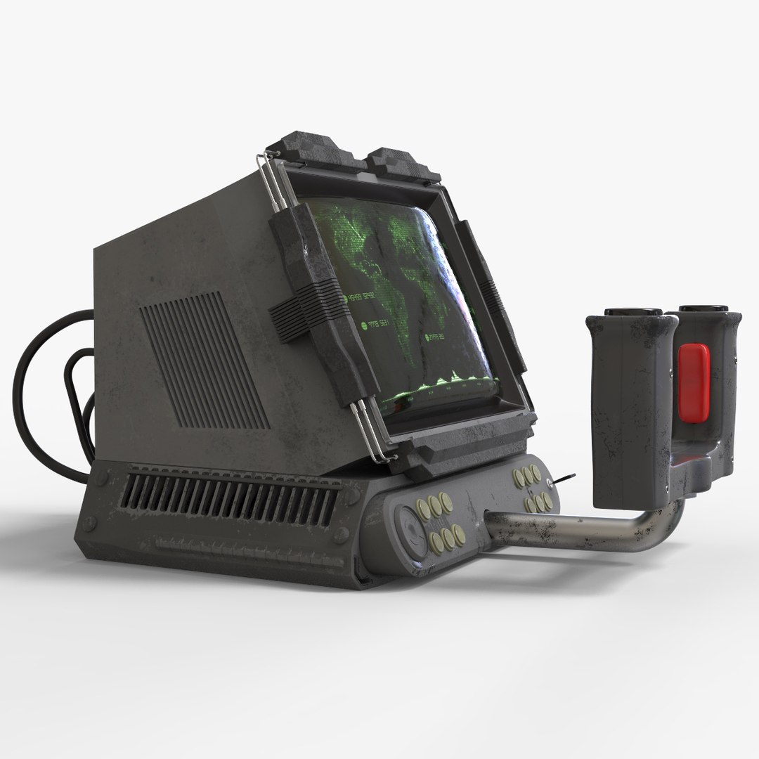 Sci Fi Console Technology Model - TurboSquid 1261289