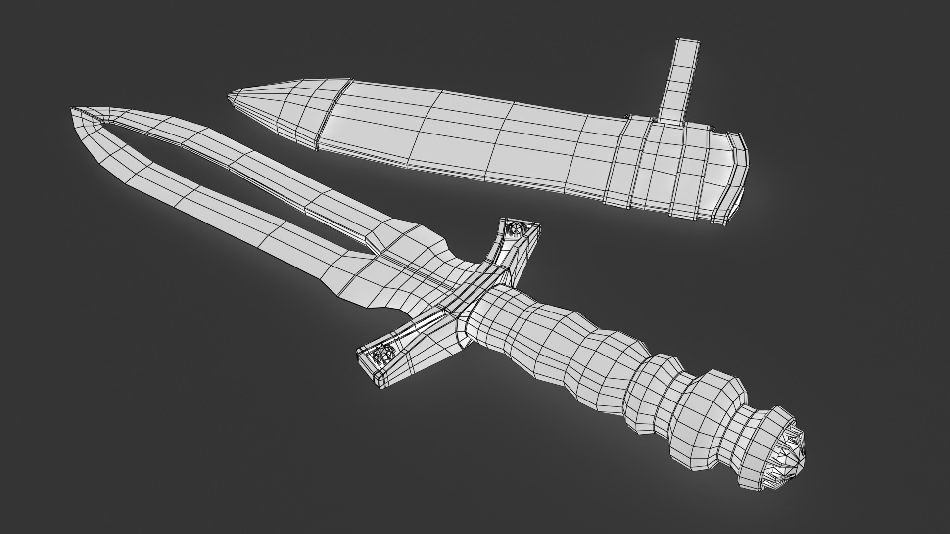 Dagger 3D Model - TurboSquid 1266158