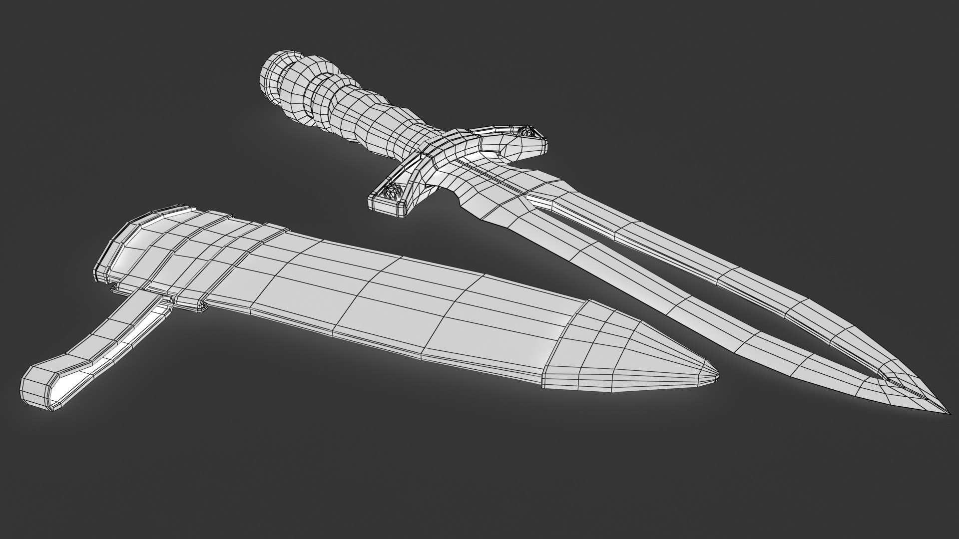 Dagger 3D Model - TurboSquid 1266158