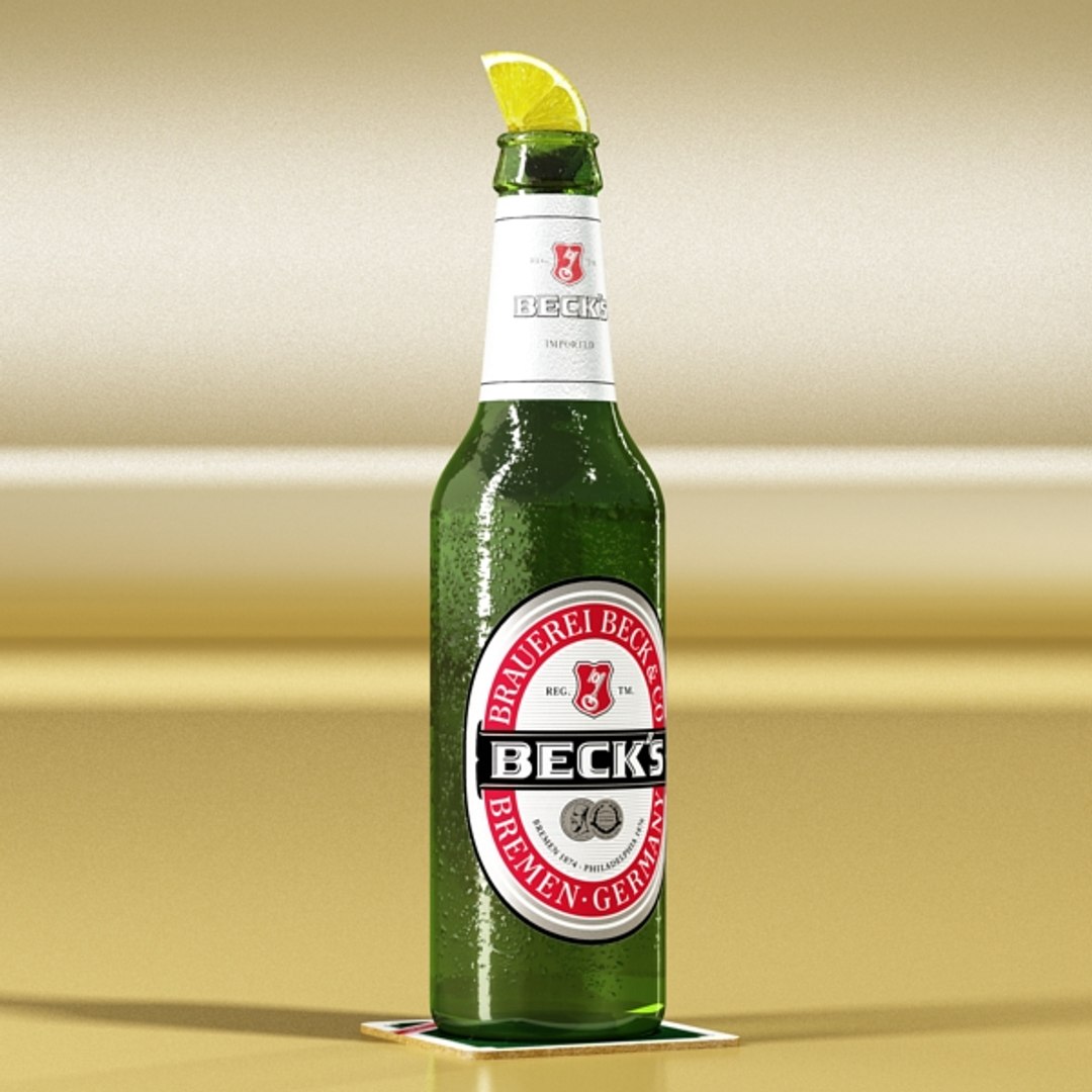 Max Becks Beer Bottle