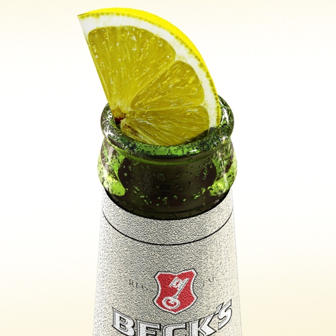 Max Becks Beer Bottle