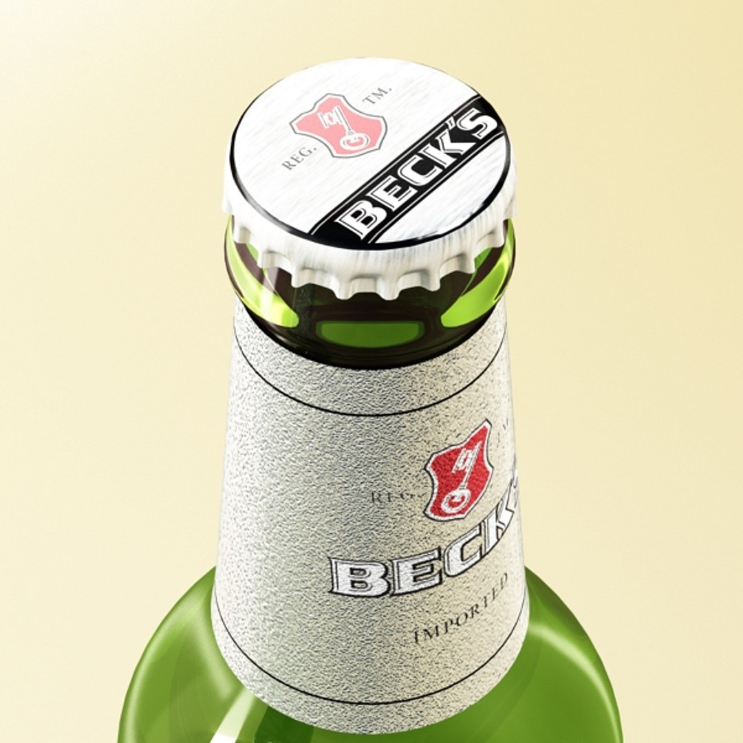 Max Becks Beer Bottle