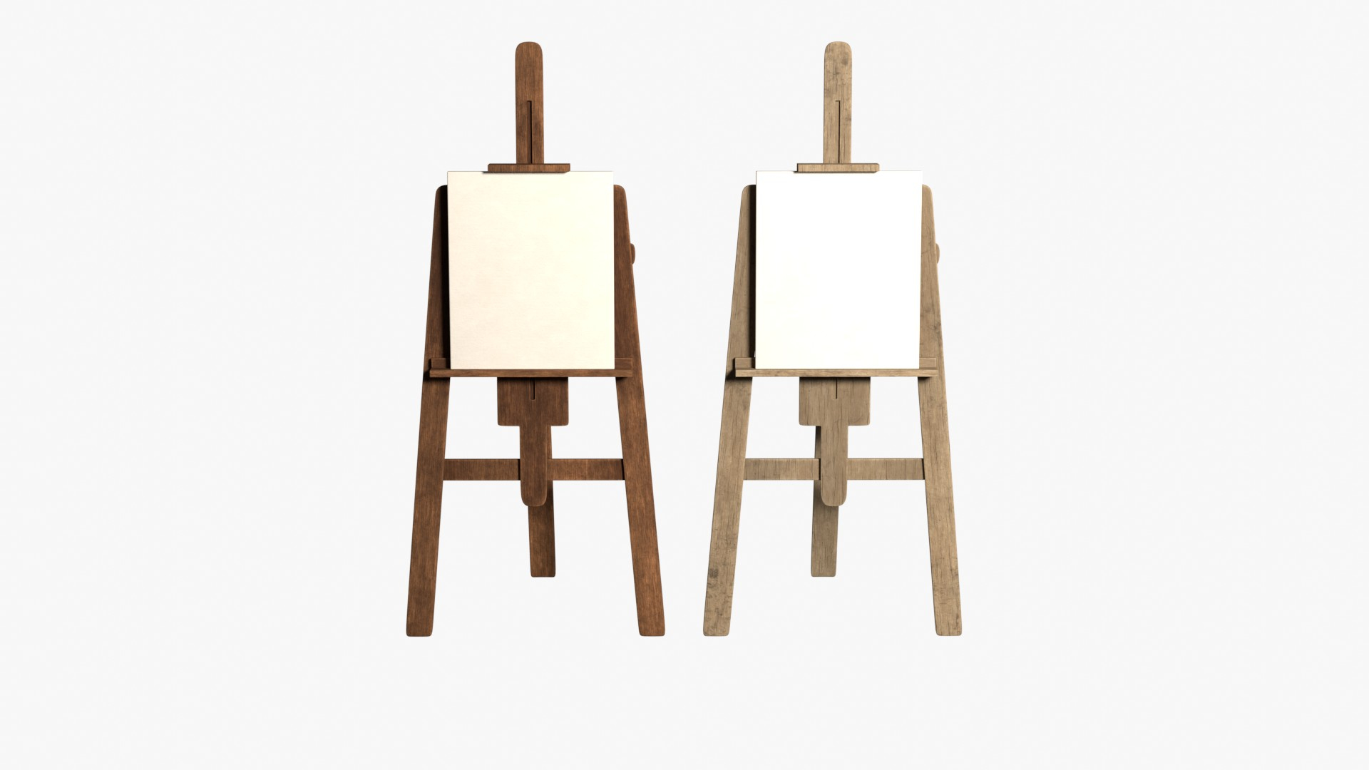 Easel 3D Model - TurboSquid 2347357