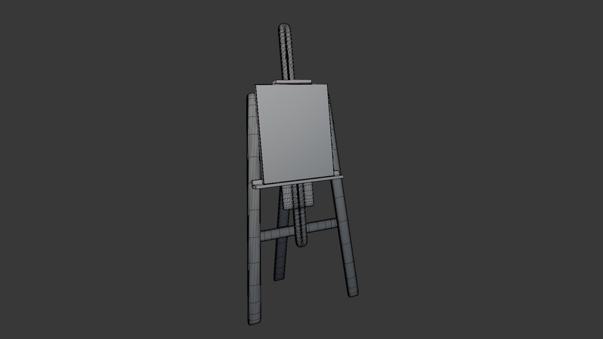 Easel 3D Model - TurboSquid 2347357