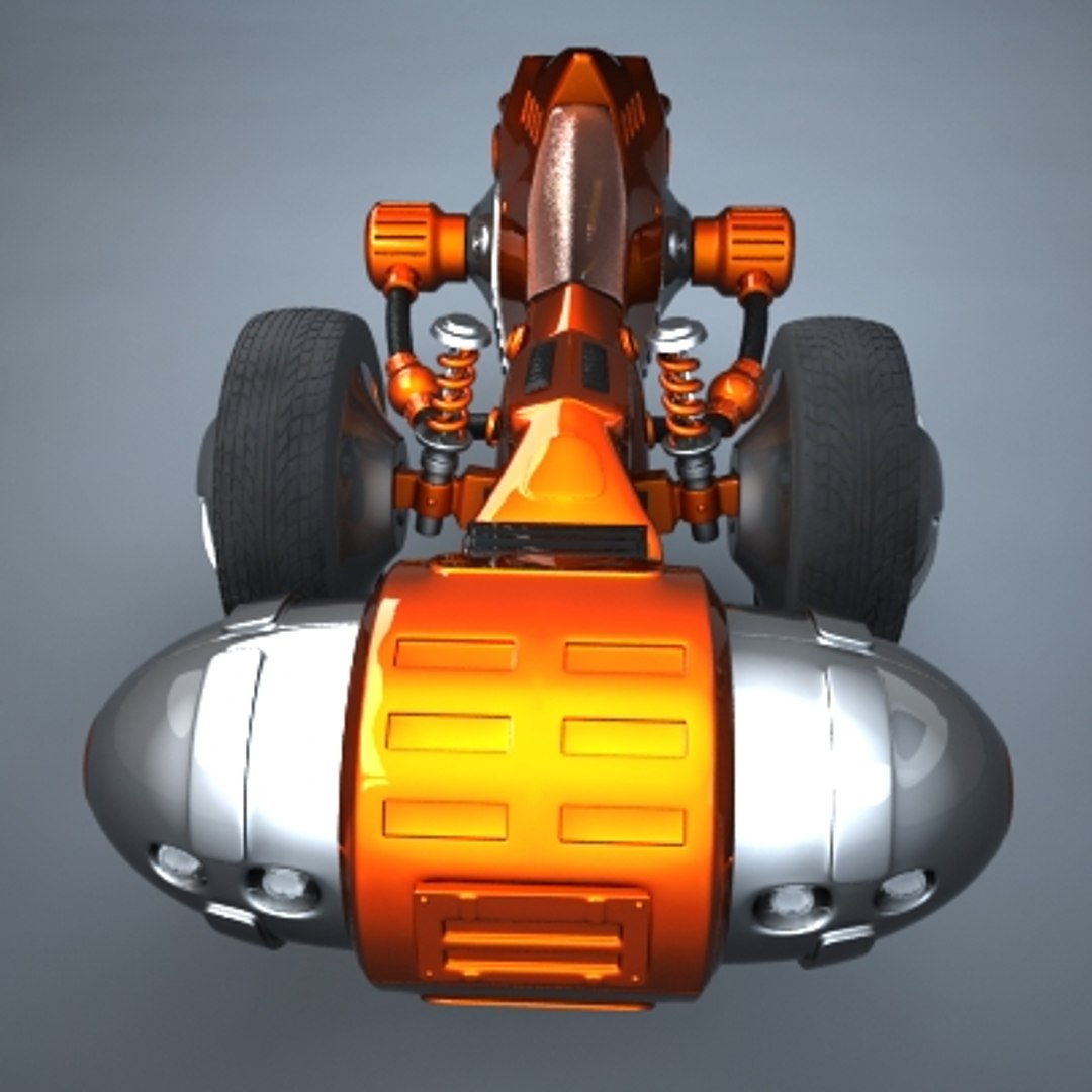 Free Futuristic Car Apeiron Vehicle 3d Model