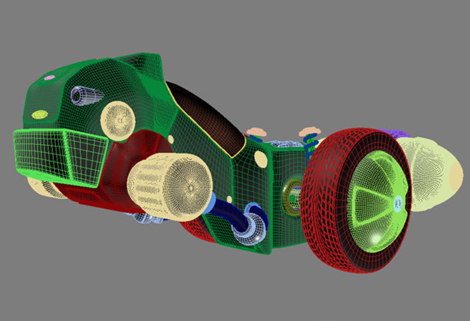 Free Futuristic Car Apeiron Vehicle 3d Model