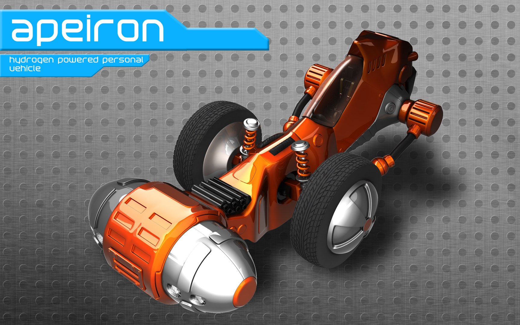 Free Futuristic Car Apeiron Vehicle 3d Model