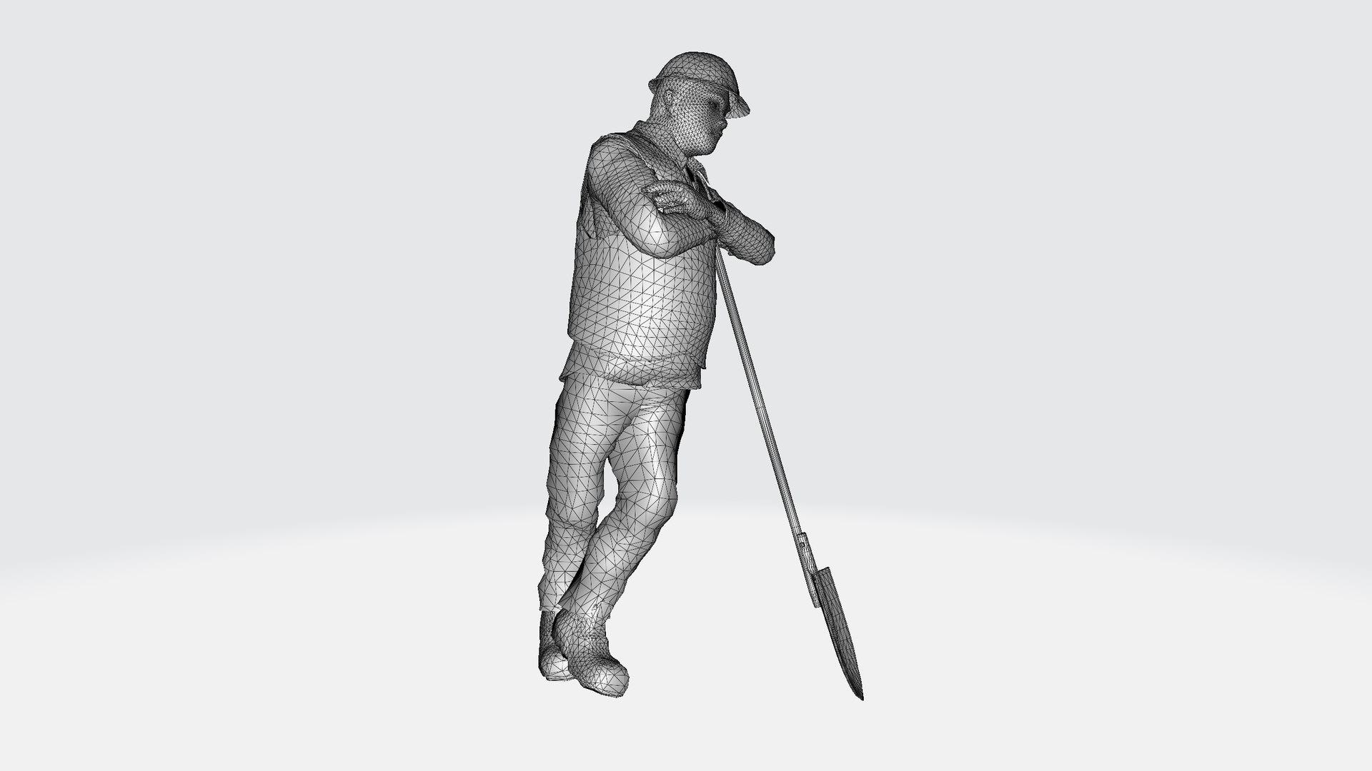 3D Construction Worker Model - TurboSquid 2413290