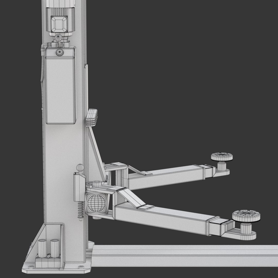3D Car Lift Model - TurboSquid 1177783