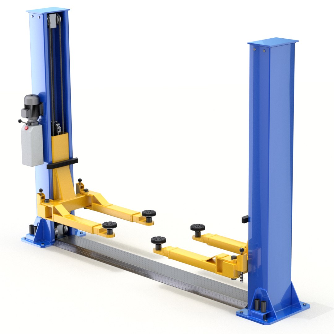 3D Car Lift Model - TurboSquid 1177783