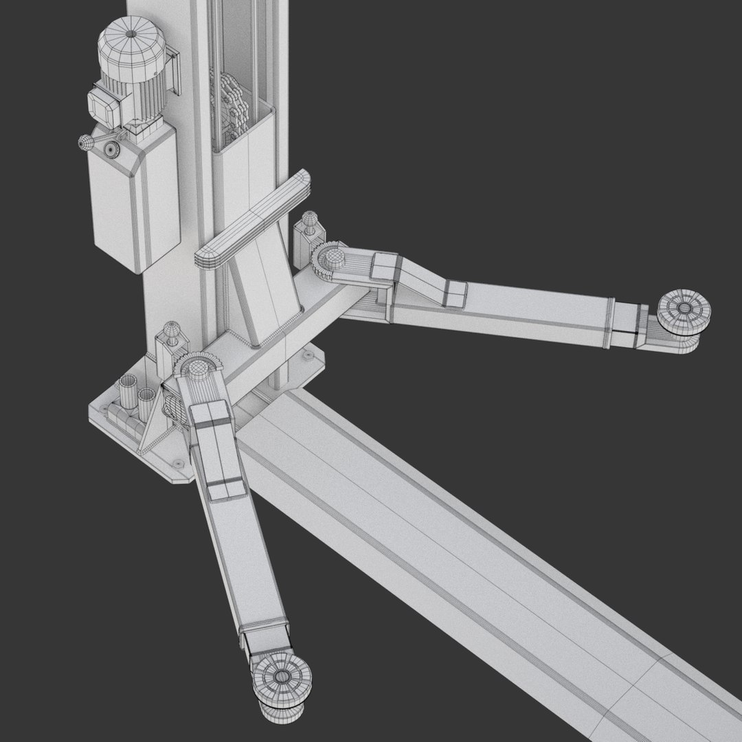 3D Car Lift Model - TurboSquid 1177783