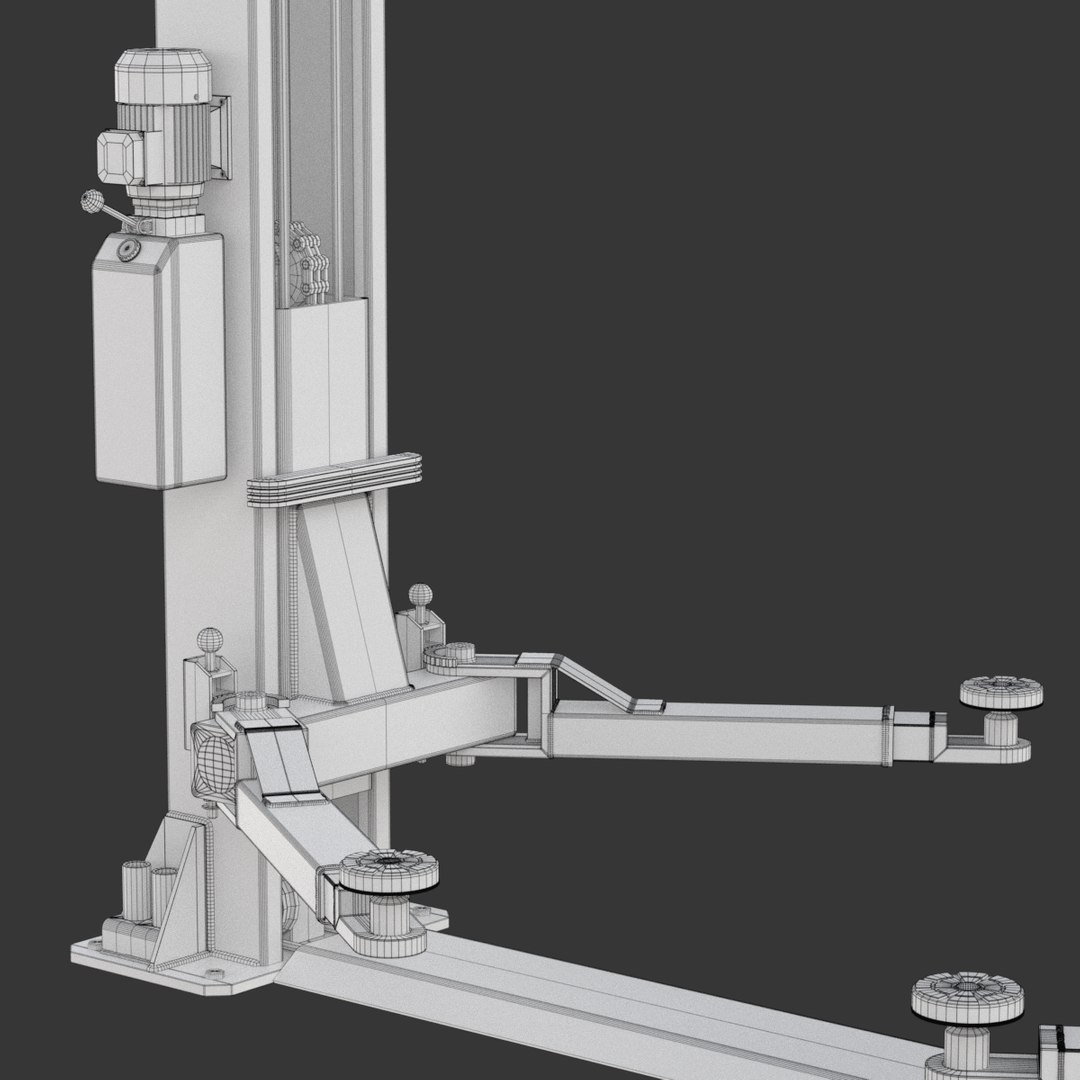 3D Car Lift Model - TurboSquid 1177783