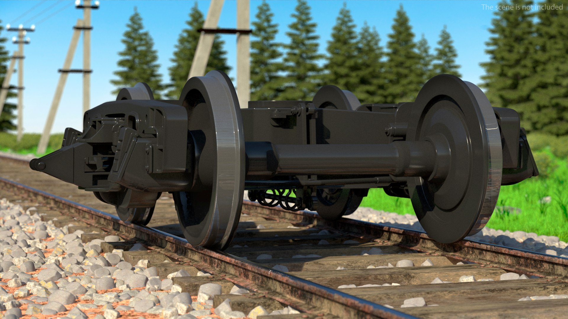 Railway Wheels 3D - TurboSquid 2146914