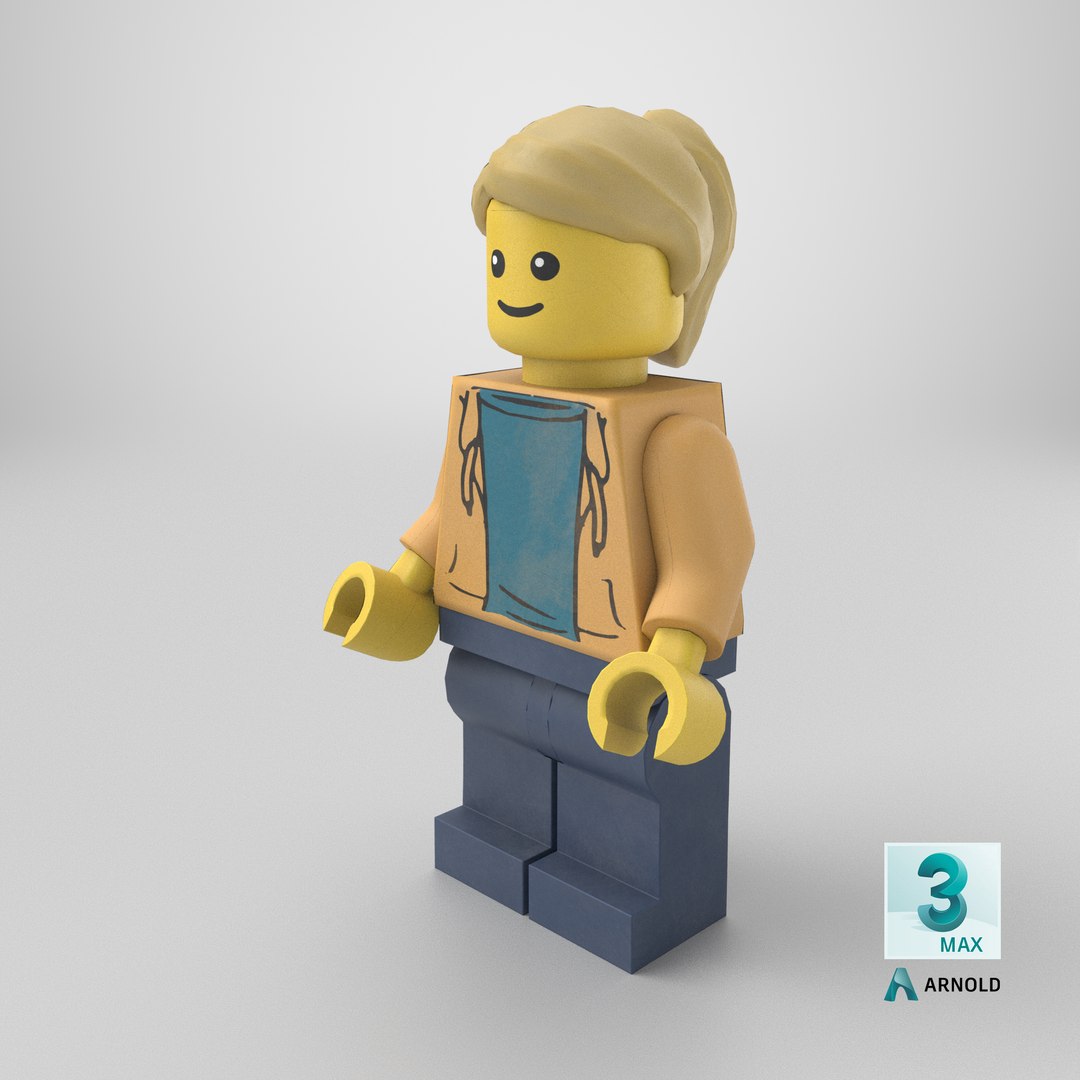 3D Lego Minifigure 02 - TurboSquid 2145048