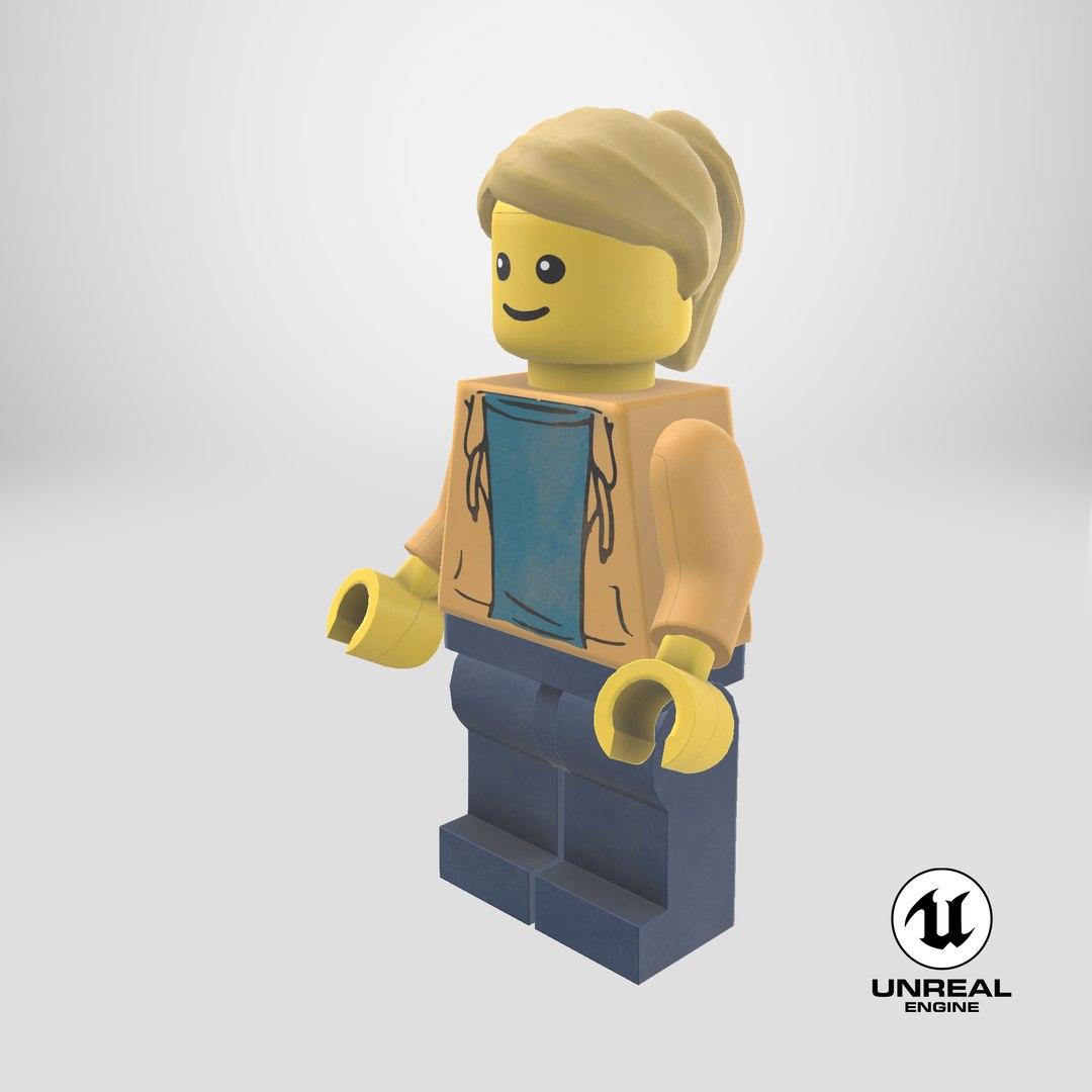 3D Lego Minifigure 02 - TurboSquid 2145048