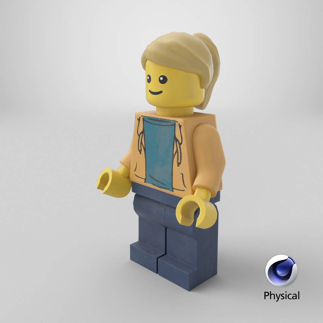 3D Lego Minifigure 02 - TurboSquid 2145048