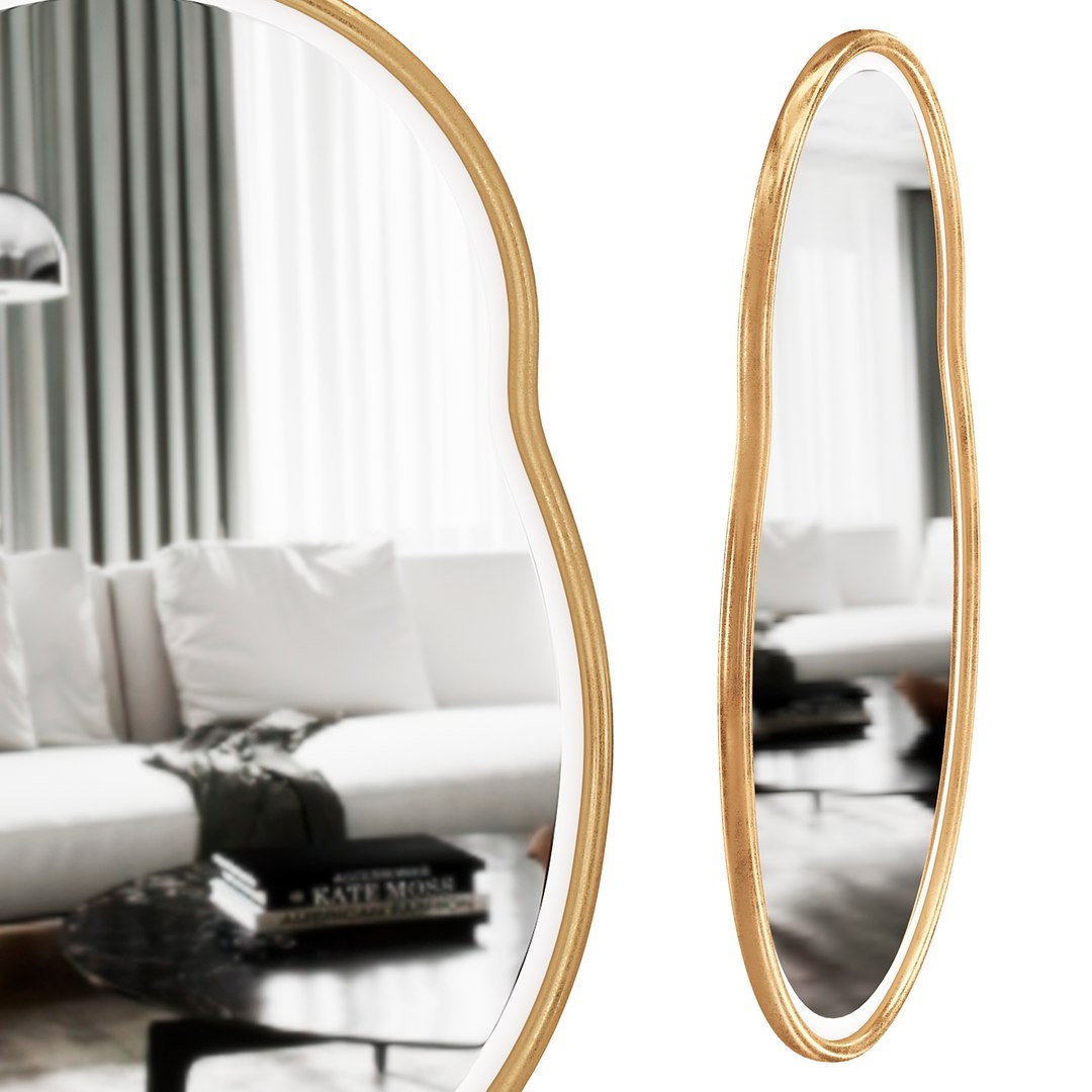 DEW DROP MIRROR By Baker 3D Model - TurboSquid 1943918