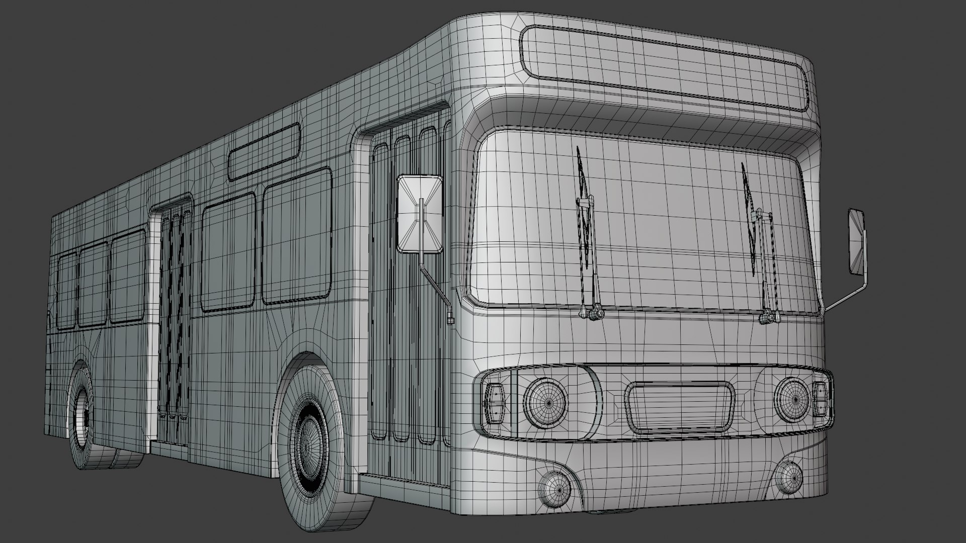 Modern and older city bus 3D model - TurboSquid 2101089