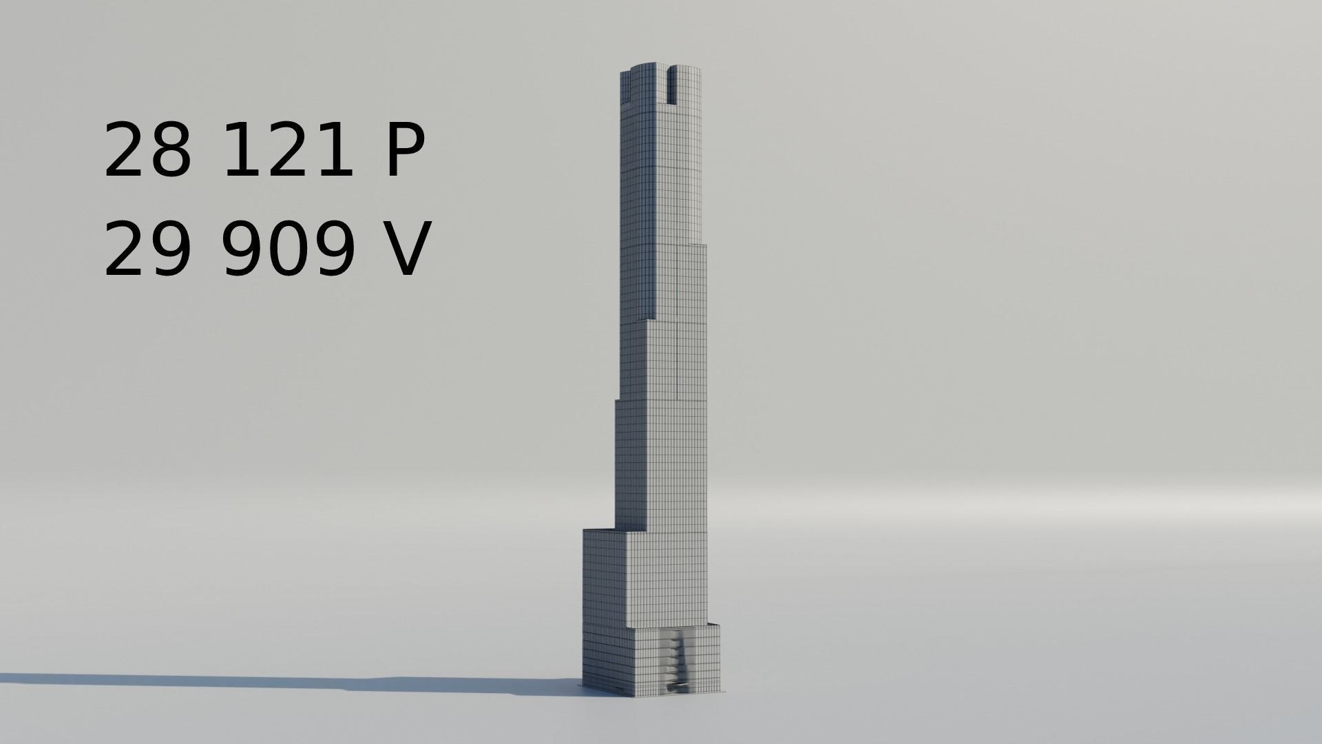 35 Hudson Yards Model - TurboSquid 1945411
