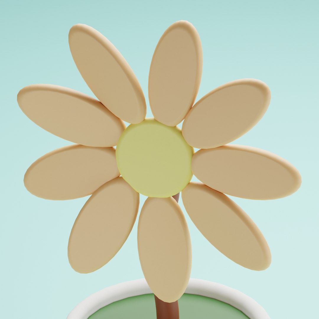 Flower 3D Model - TurboSquid 1950387