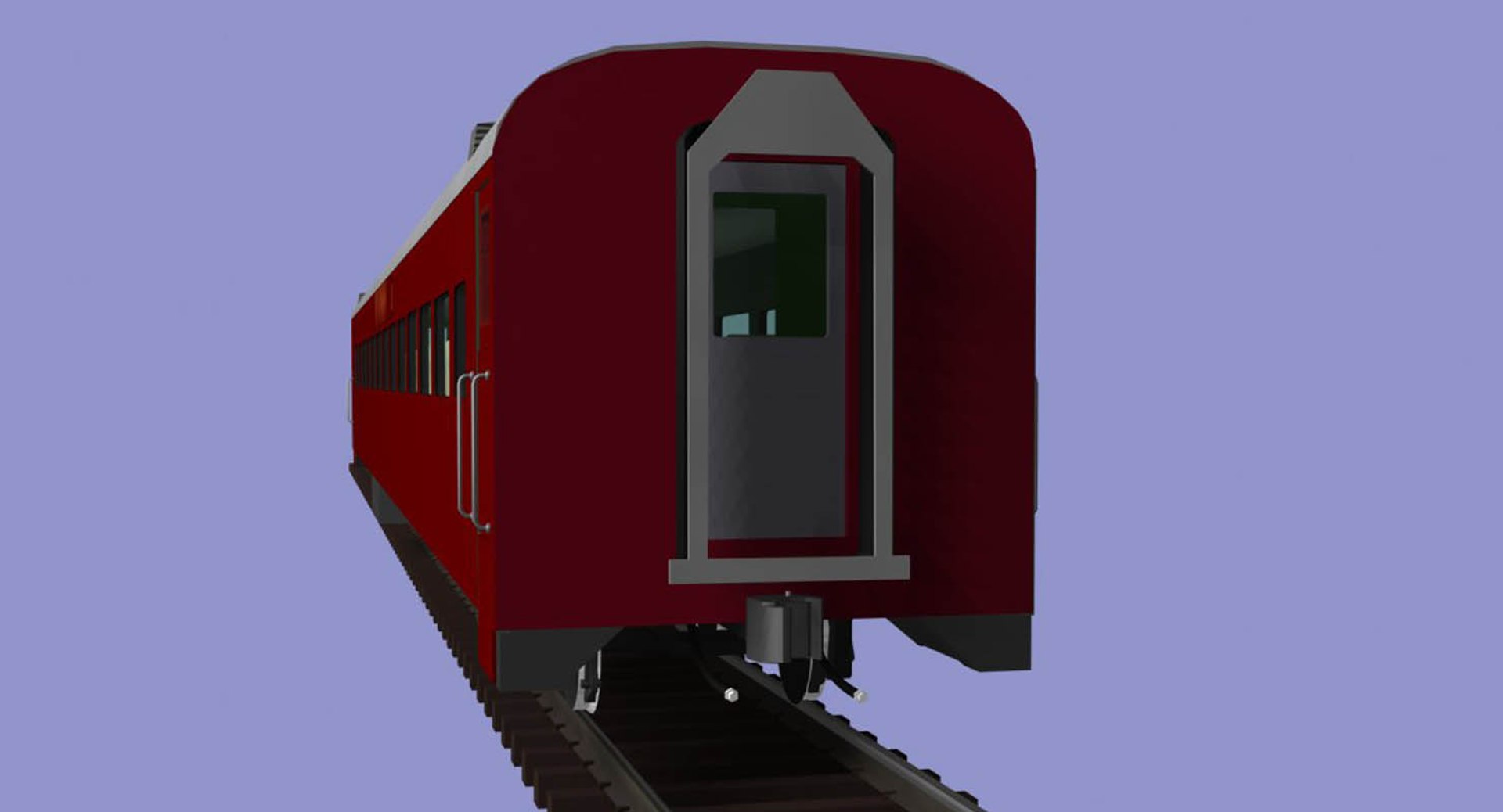 Pullman Train 3d Model