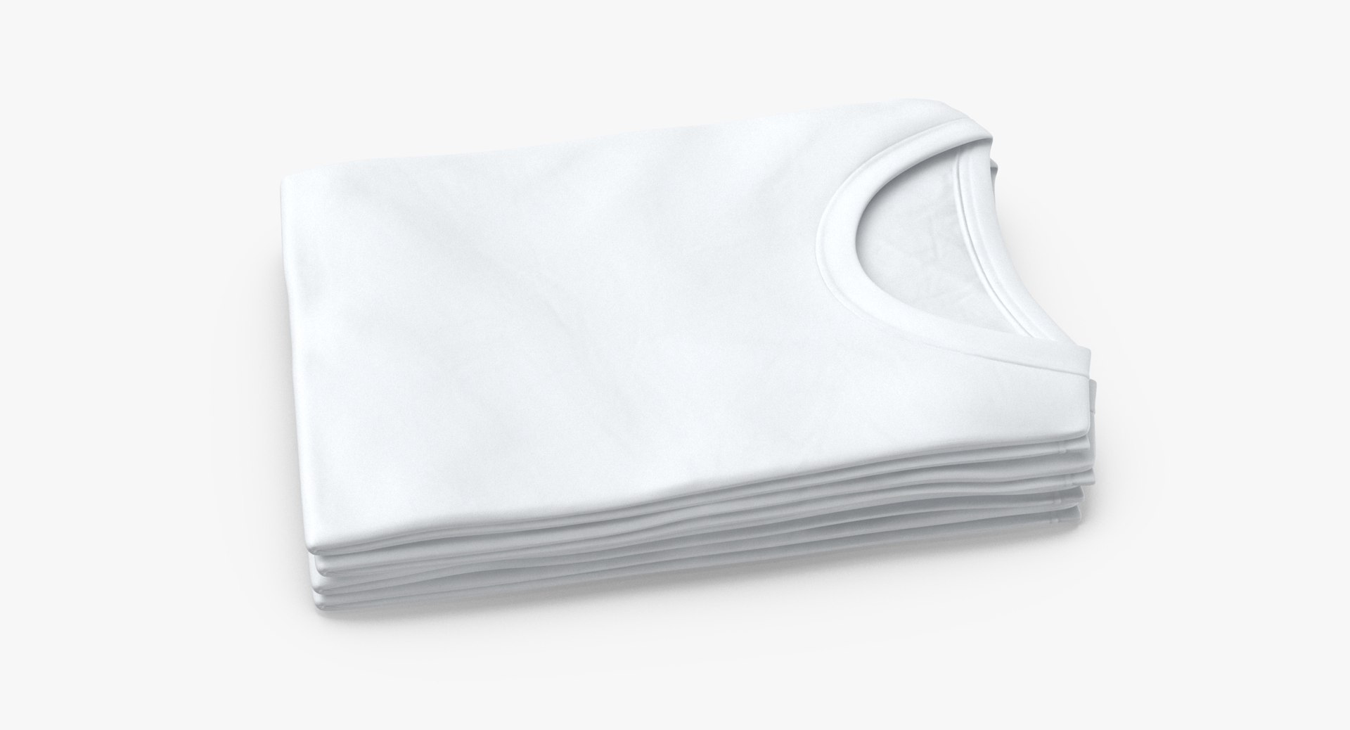 3D Model Female Crew Neck Folded - TurboSquid 1194359