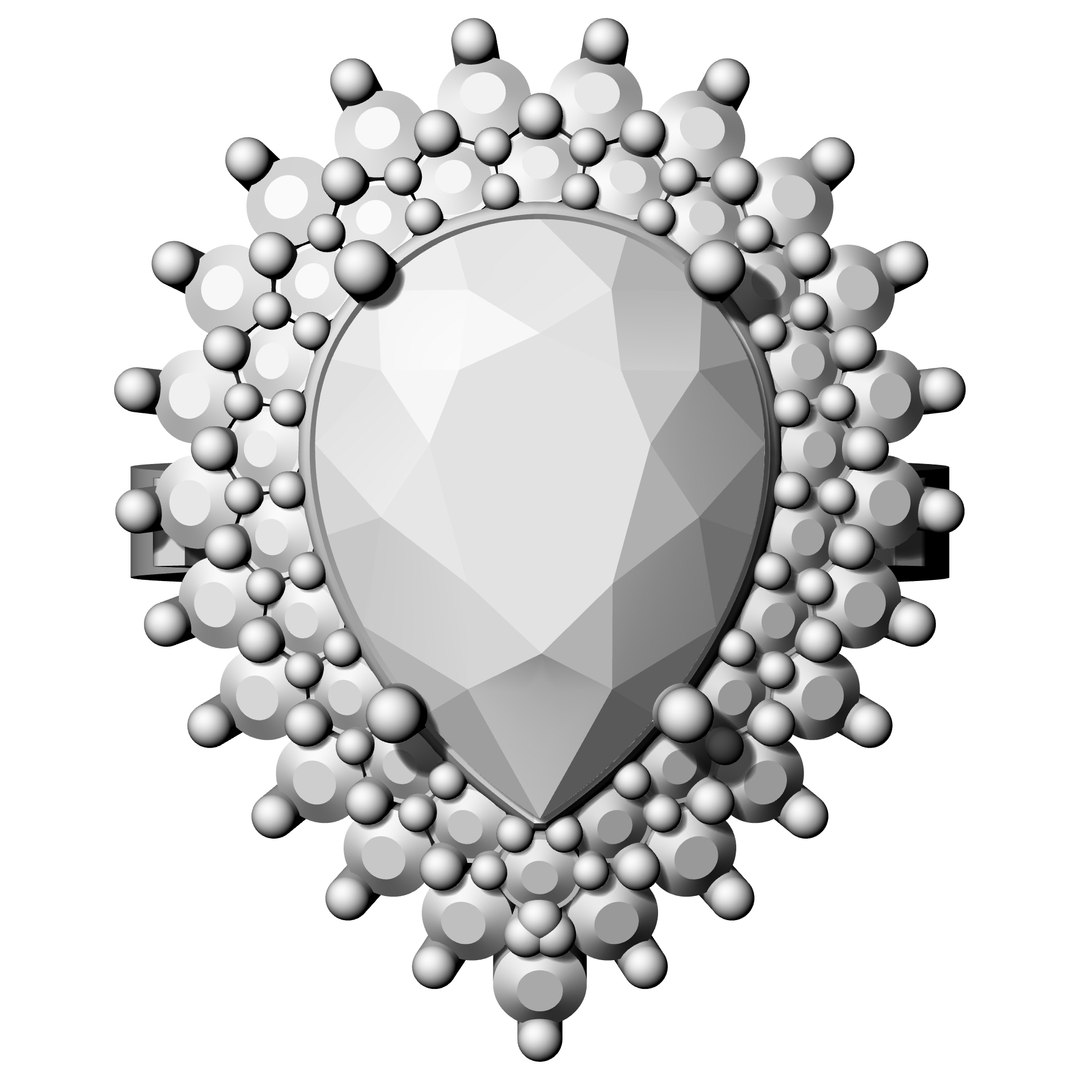 3D Ring Matrix Rhino - TurboSquid 1707048