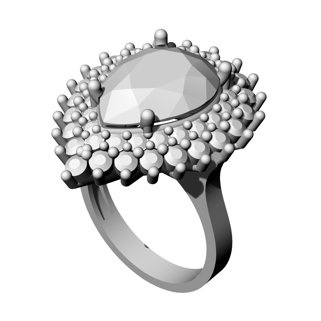 3D Ring Matrix Rhino - TurboSquid 1707048