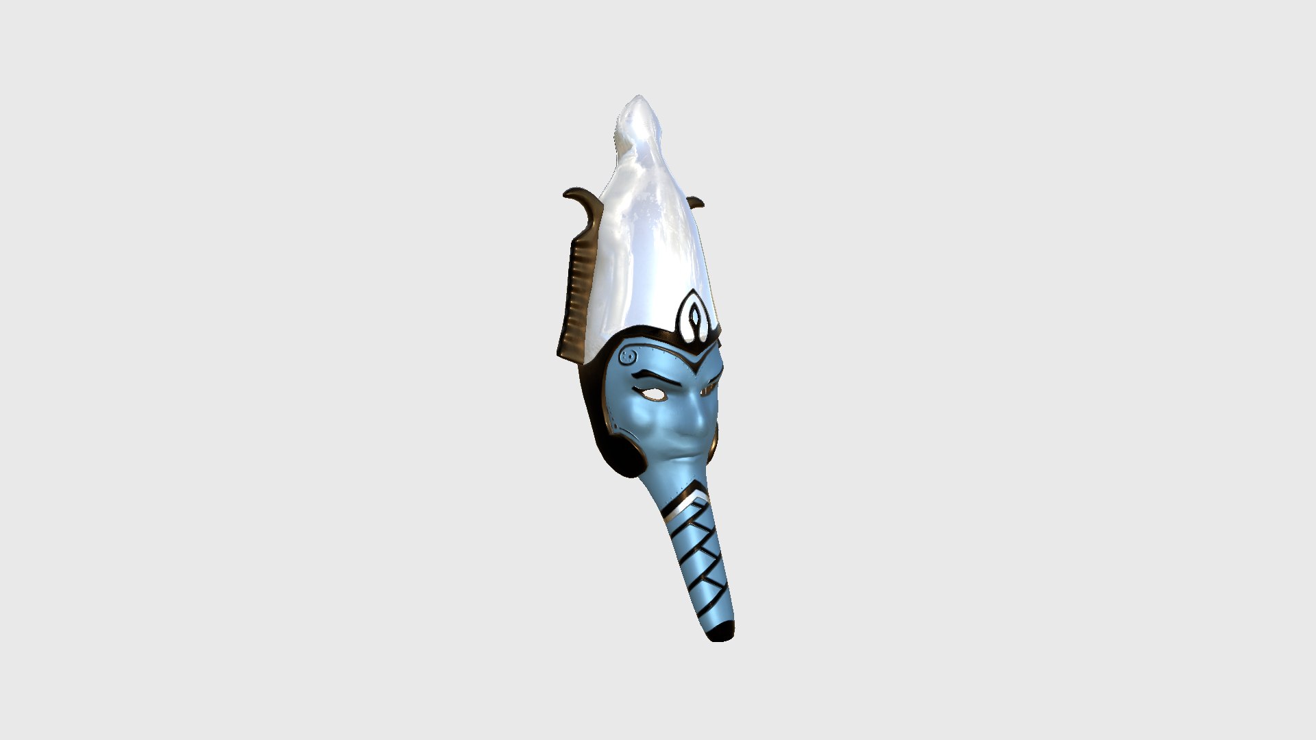 3D Osiris Mask A06 - Egyptian Gods Character Clothing - TurboSquid 2217400