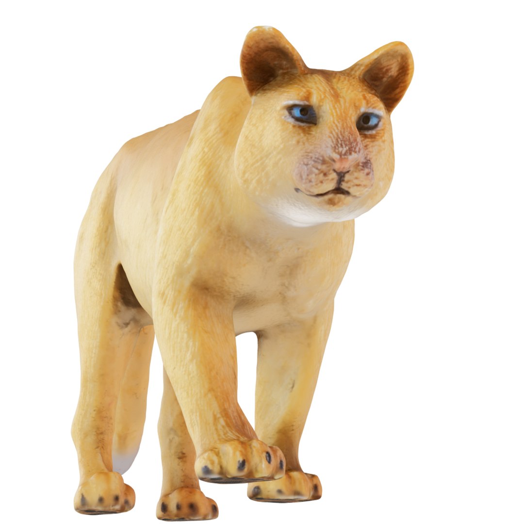 3D Toy Puma Model - TurboSquid 1599946