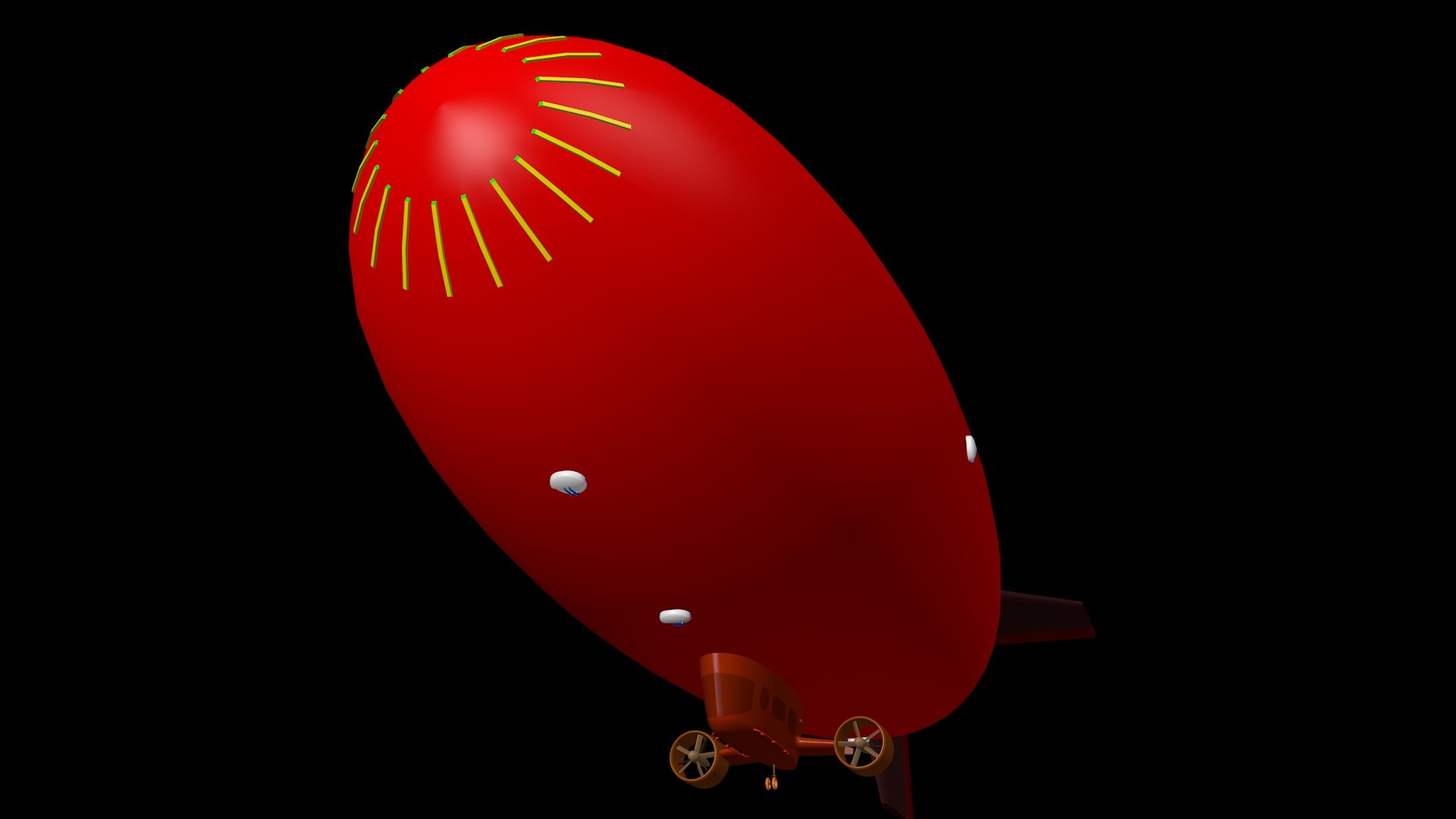 3D BLIMP Model - TurboSquid 2085379
