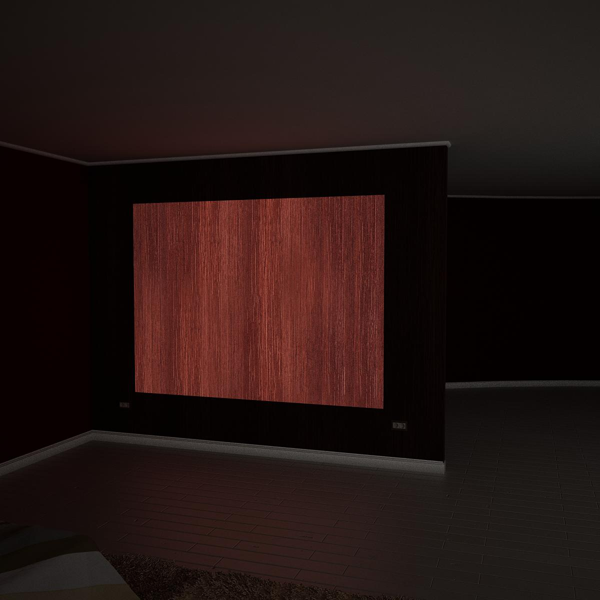 v-ray light wall 3d model