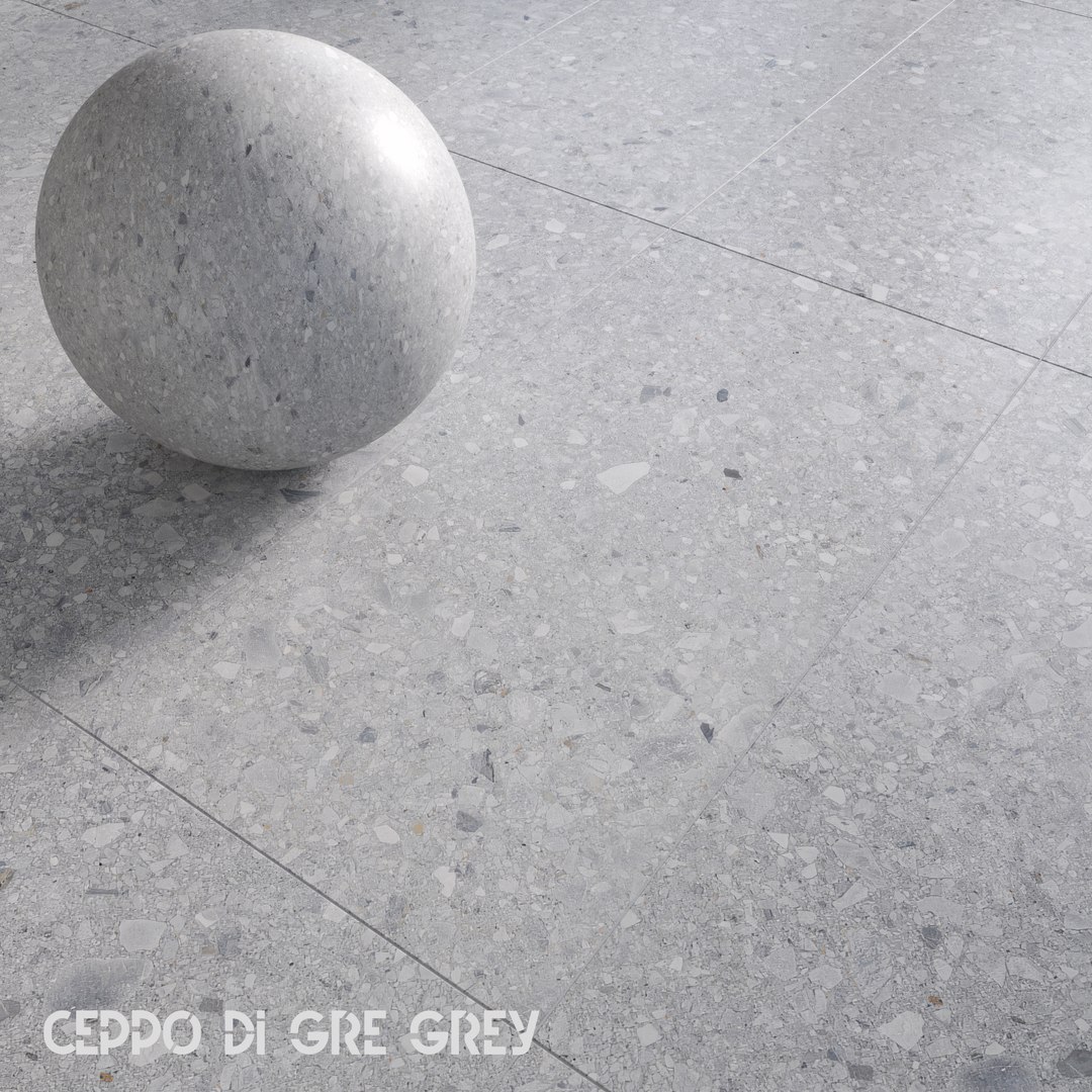 StoneSystem Vitra Grey Porcelain Tiles 3D Model - TurboSquid 2366029