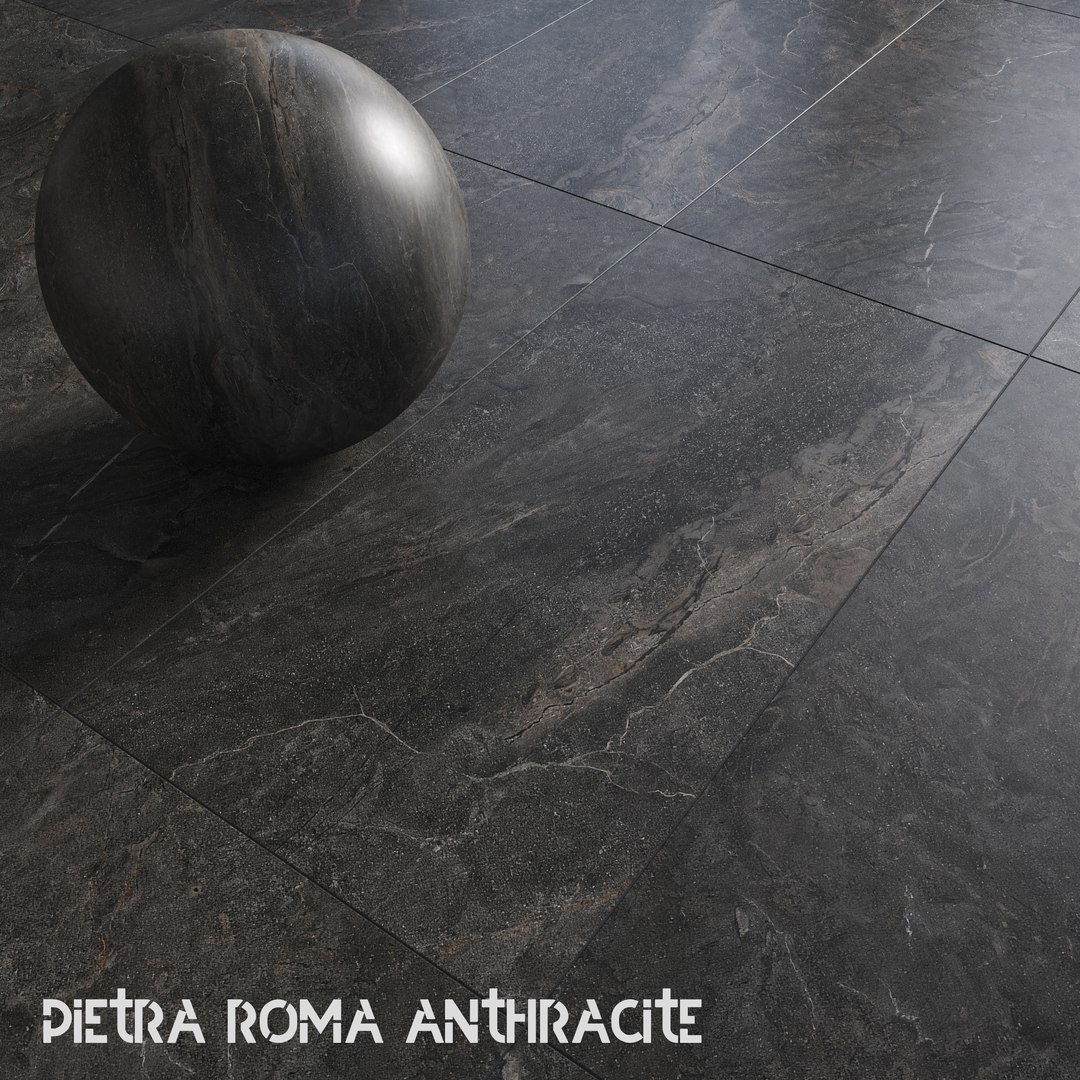 StoneSystem Vitra Grey Porcelain Tiles 3D Model - TurboSquid 2366029