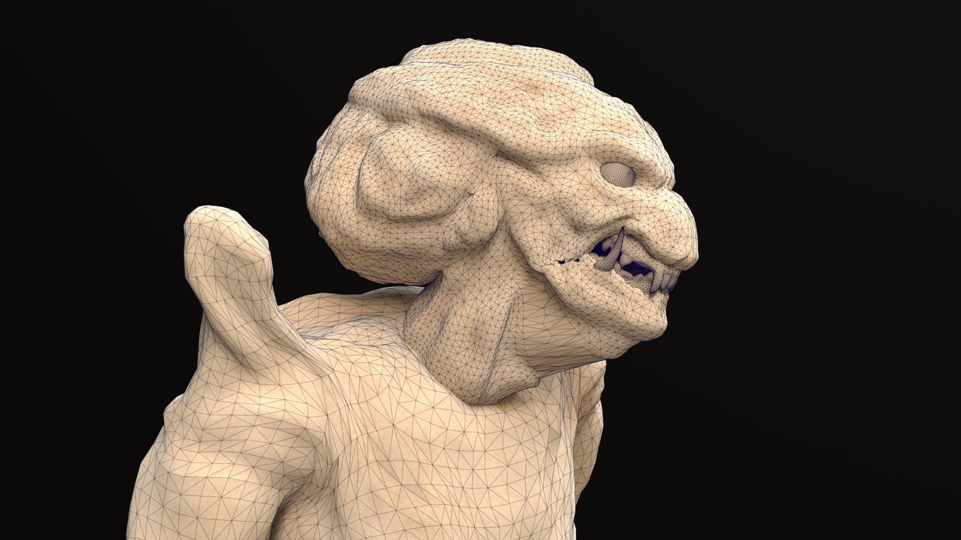 Pumpkinhead Renderable game ready 3D model - TurboSquid 2140852