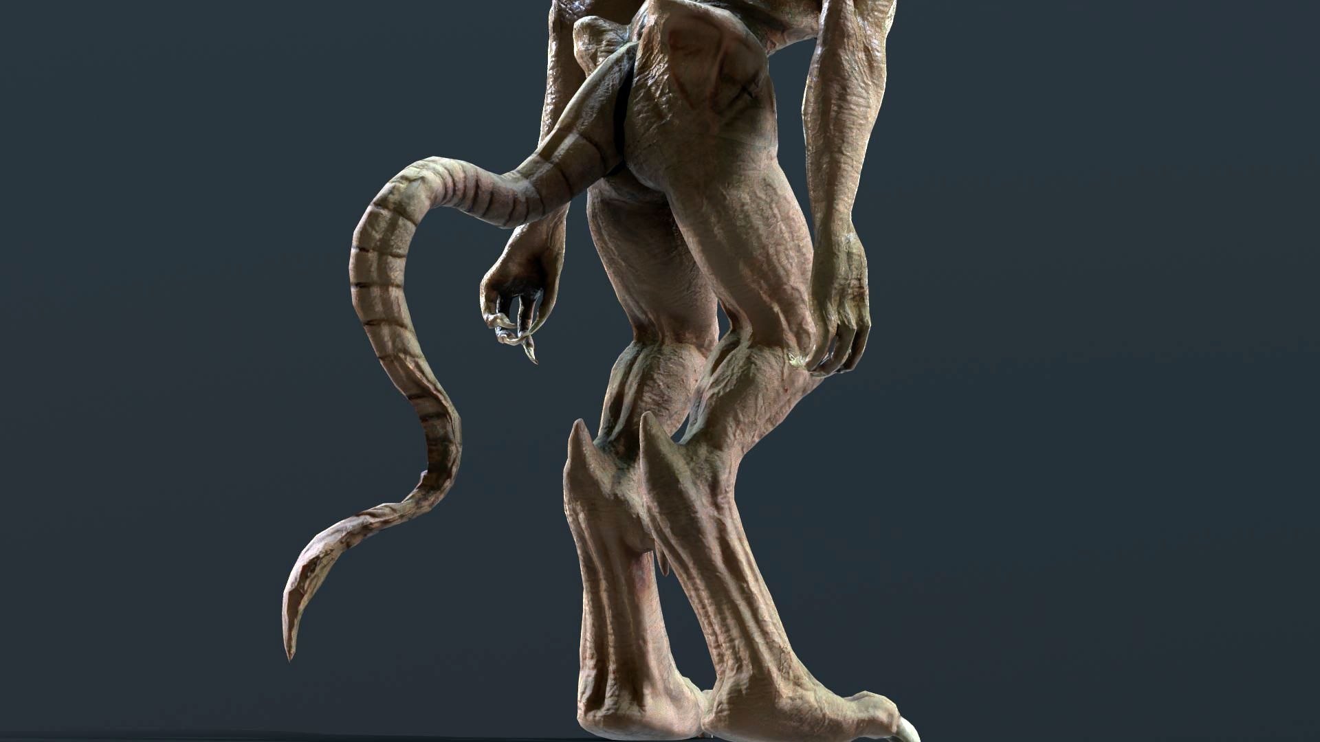 Pumpkinhead Renderable game ready 3D model - TurboSquid 2140852