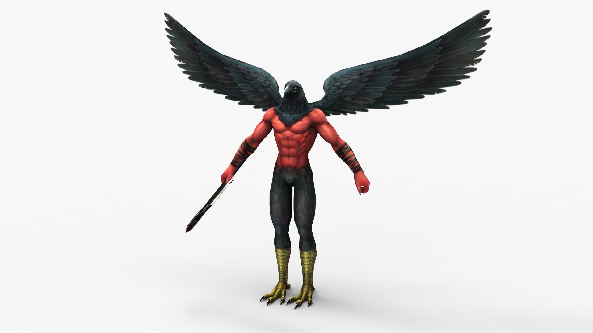 Maynard Bird Man 3D Model - TurboSquid 1716239