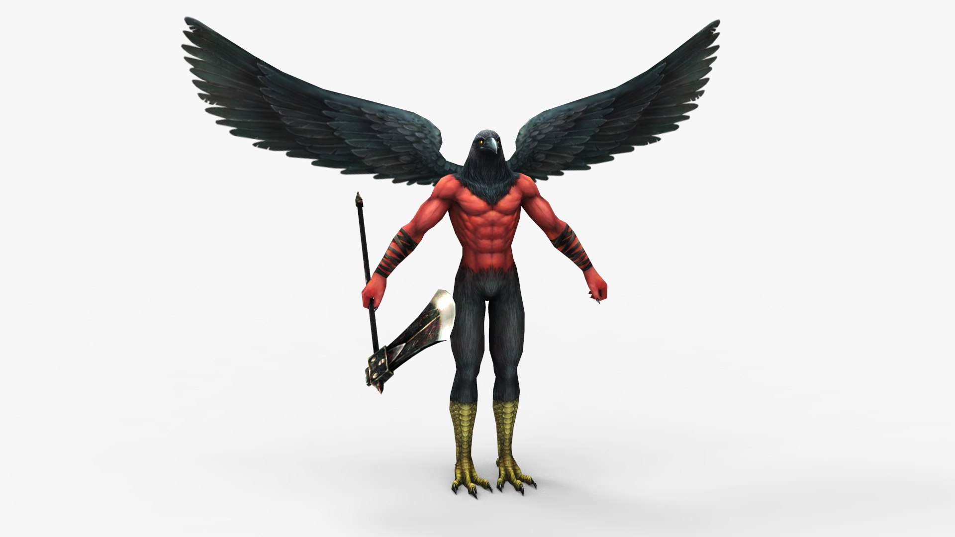 Maynard Bird Man 3D Model - TurboSquid 1716239