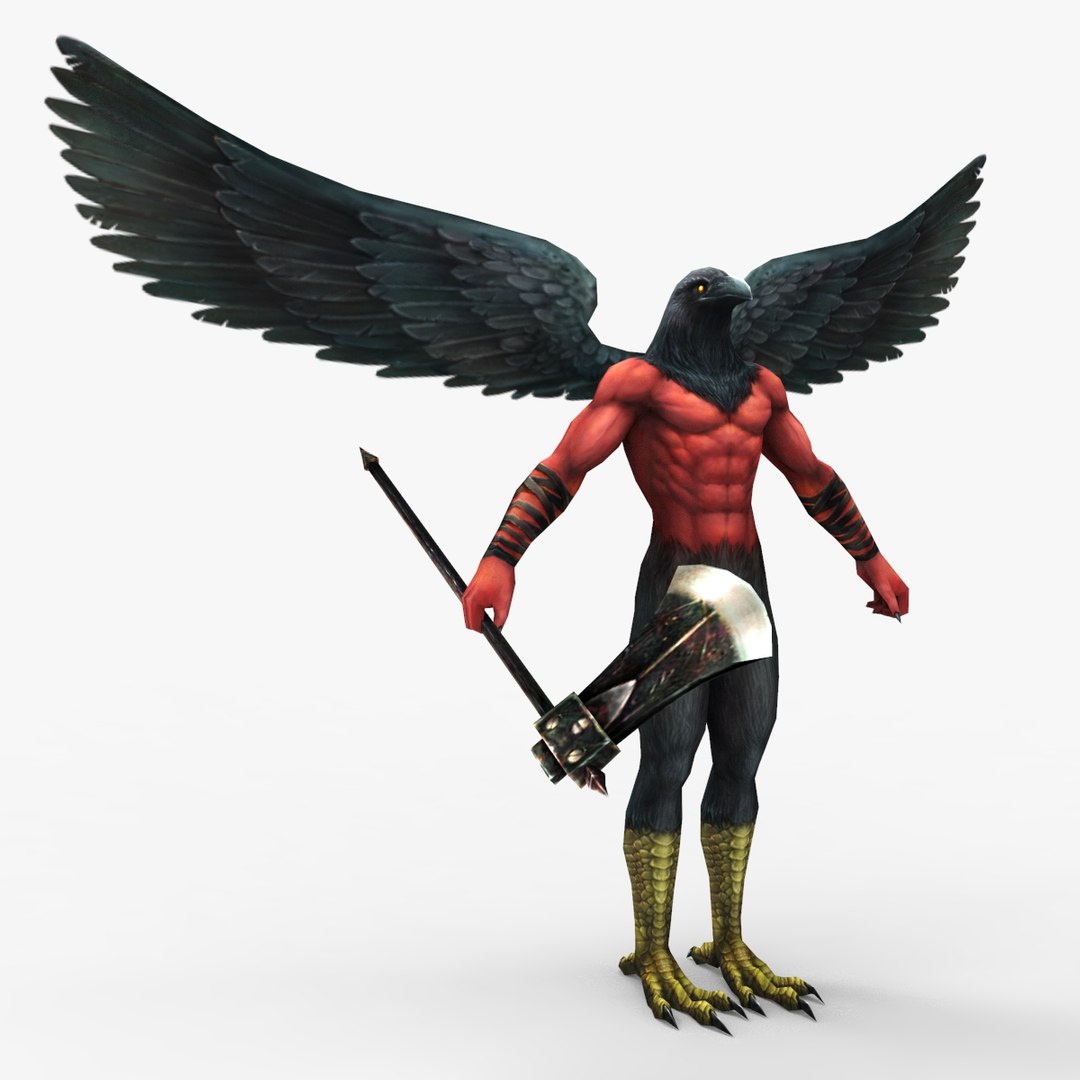 Maynard Bird Man 3D Model - TurboSquid 1716239