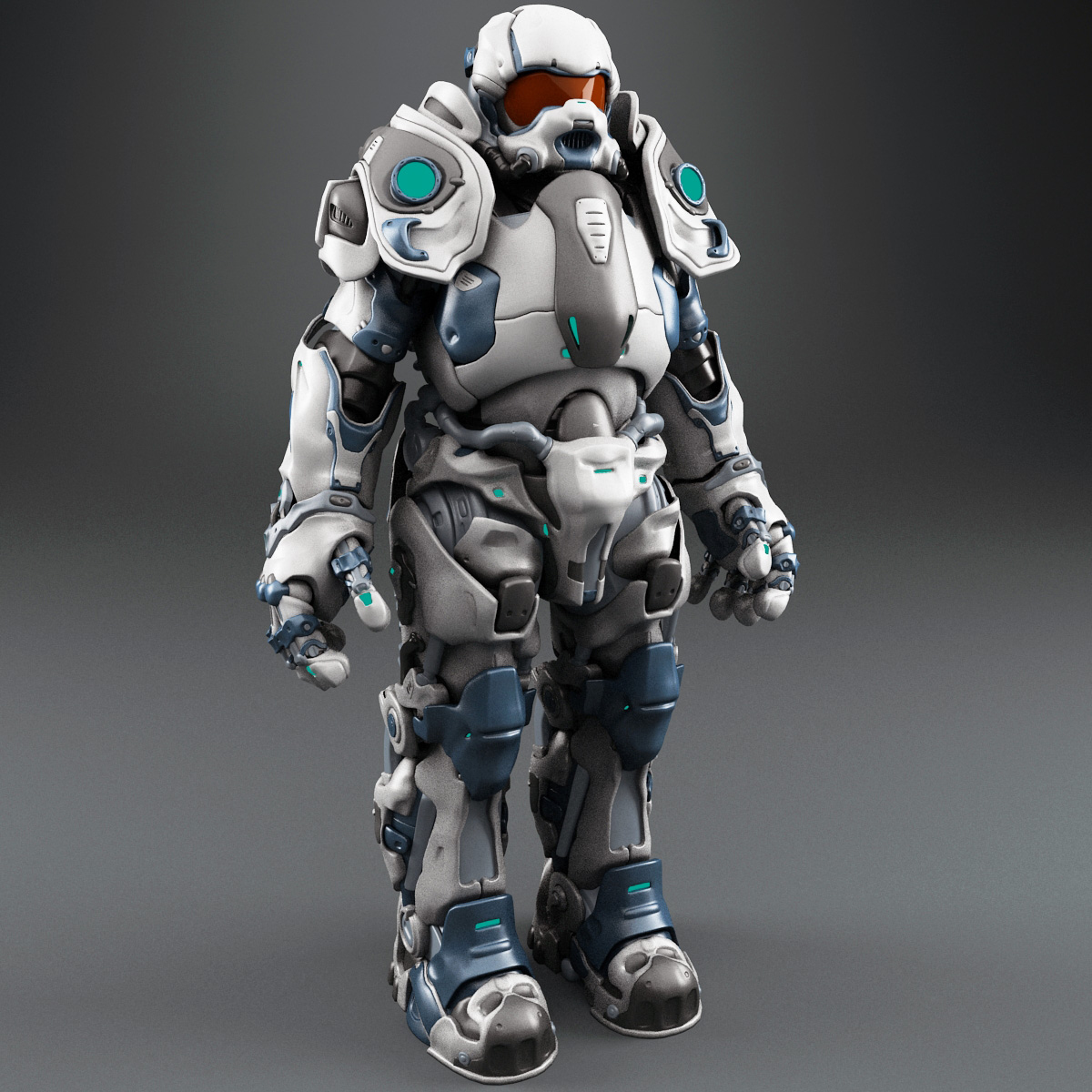 3d robot v3 model