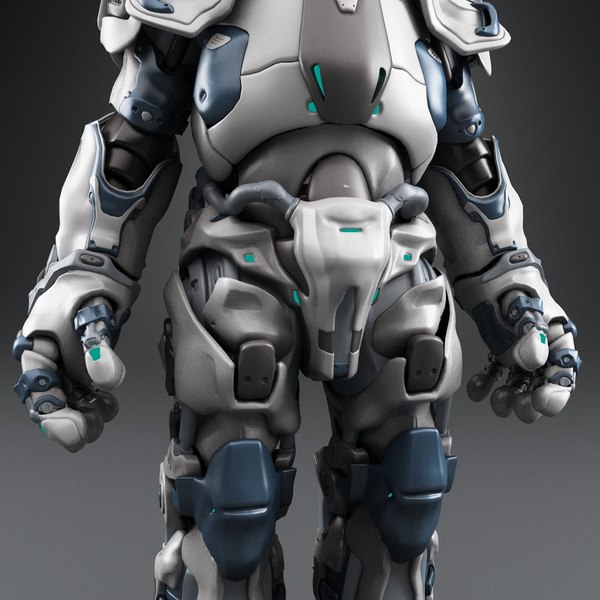 3d robot v3 model