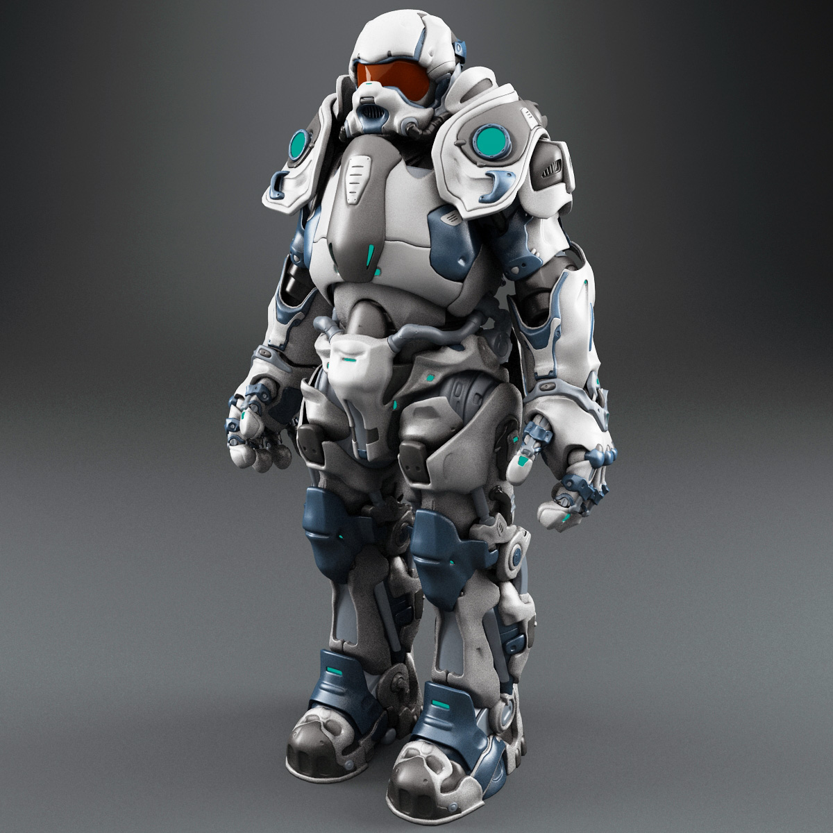 3d robot v3 model
