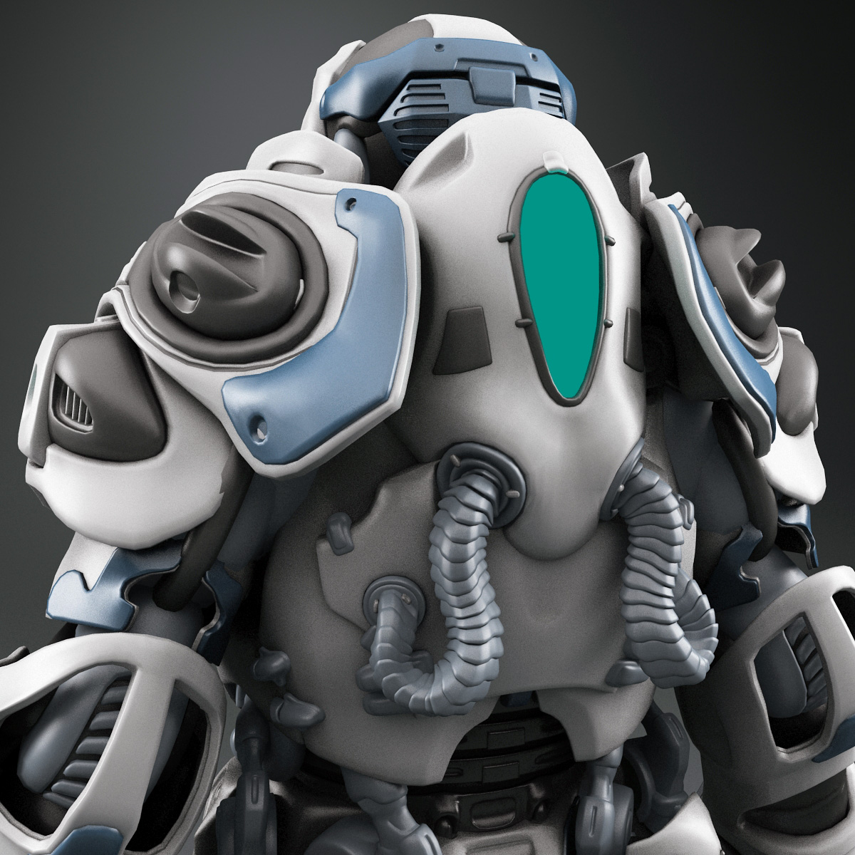 3d robot v3 model