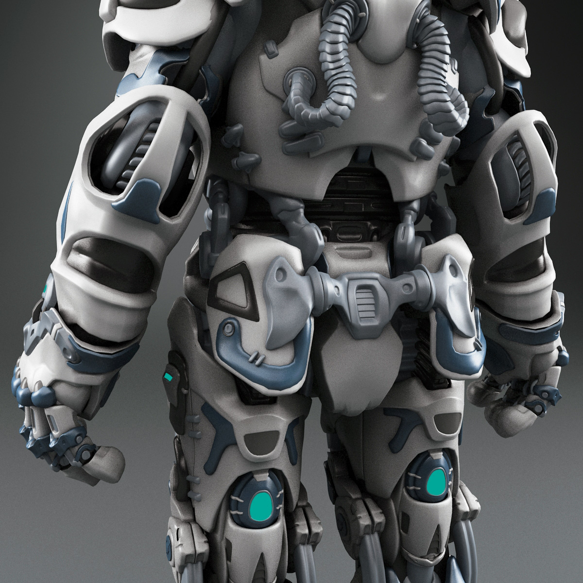 3d robot v3 model