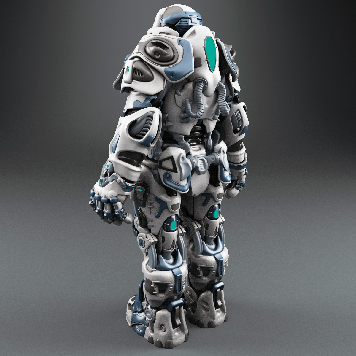 3d robot v3 model