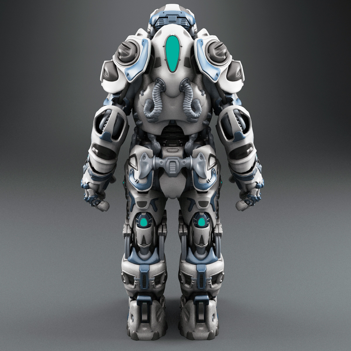 3d robot v3 model